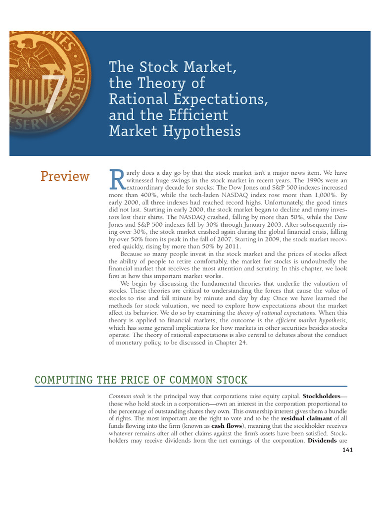 Stock Market Valuation Theories Explained | PDF | Stocks | Valuation ...