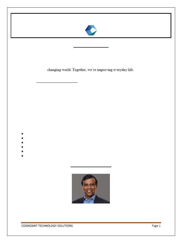 Cognizant Technology Solutions | PDF | Business | Economies