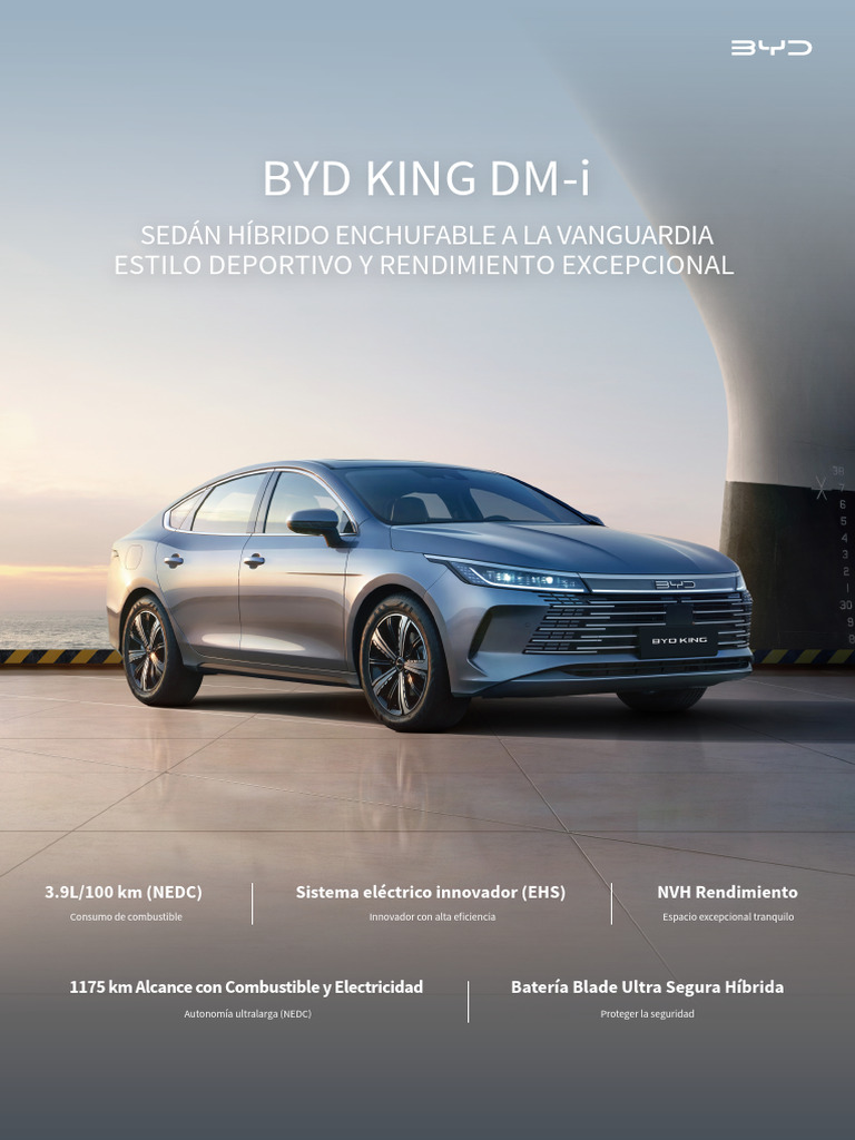 BYD KING DM-i: Especificaciones Híbridas | PDF | Airbag | Diodo emisor ...