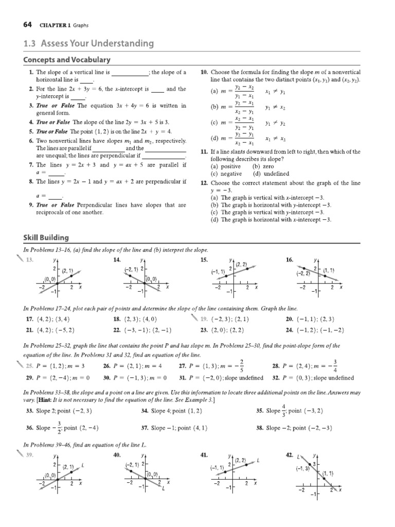 Skill Building Linear Functions | PDF