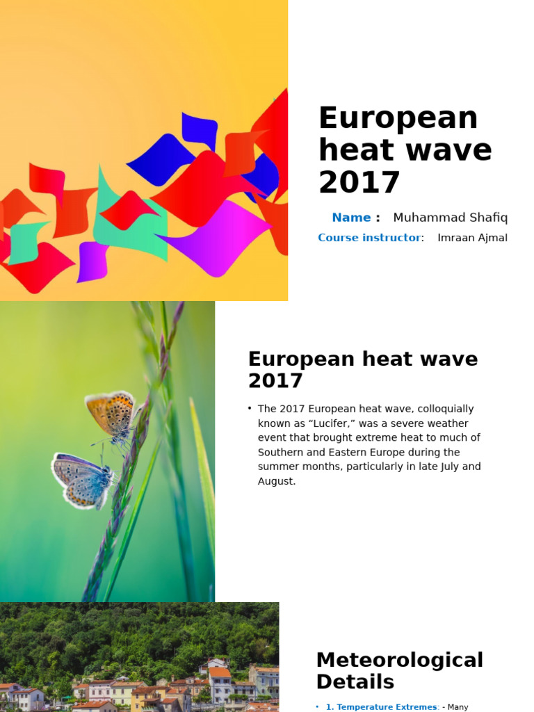 European Heat Wave | PDF | Heat Wave | Drought