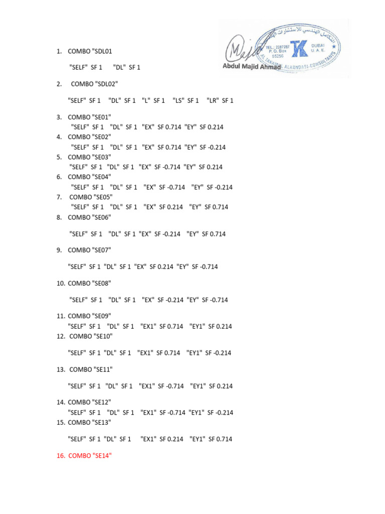 Load Combination | PDF