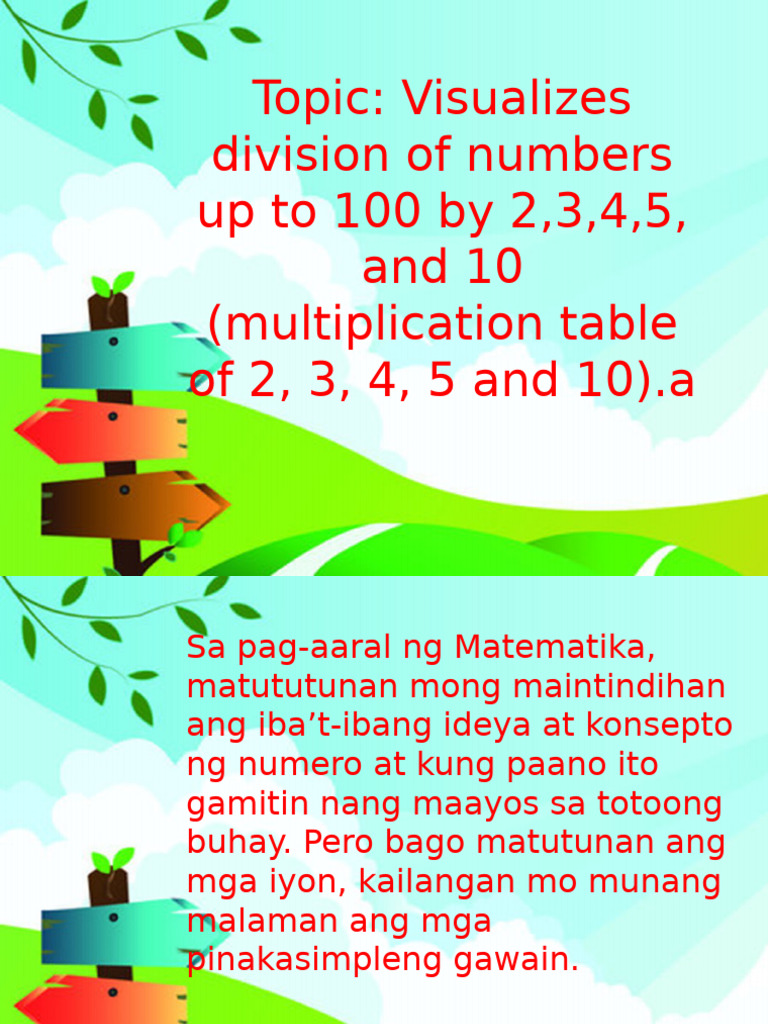 Q3 - MATH - MOD 2 - #Visualizes Division of Numbers Up To 100 by 2,3,4 ...