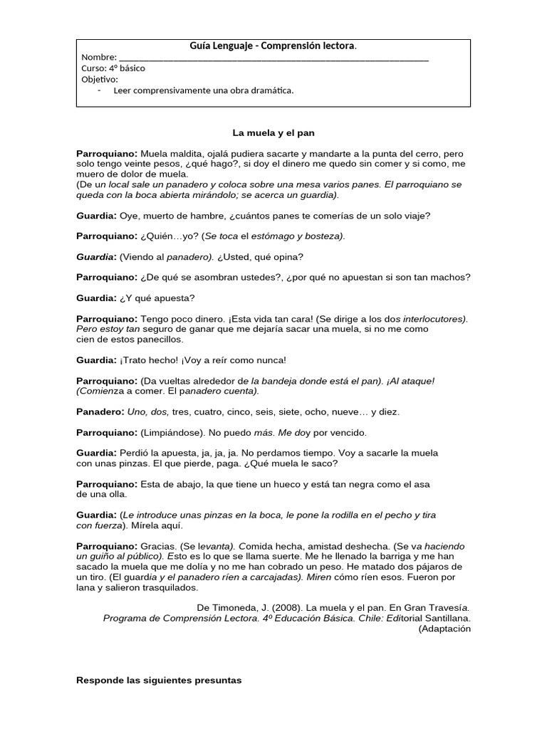 LENG-4B-guia-3 (Drama) | PDF