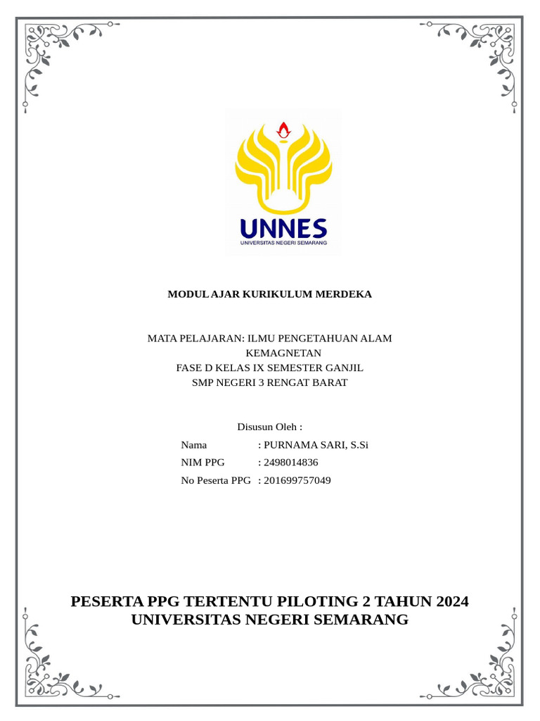 MODUL AJAR KURIKULUM MERDEKA OK SARI | PDF