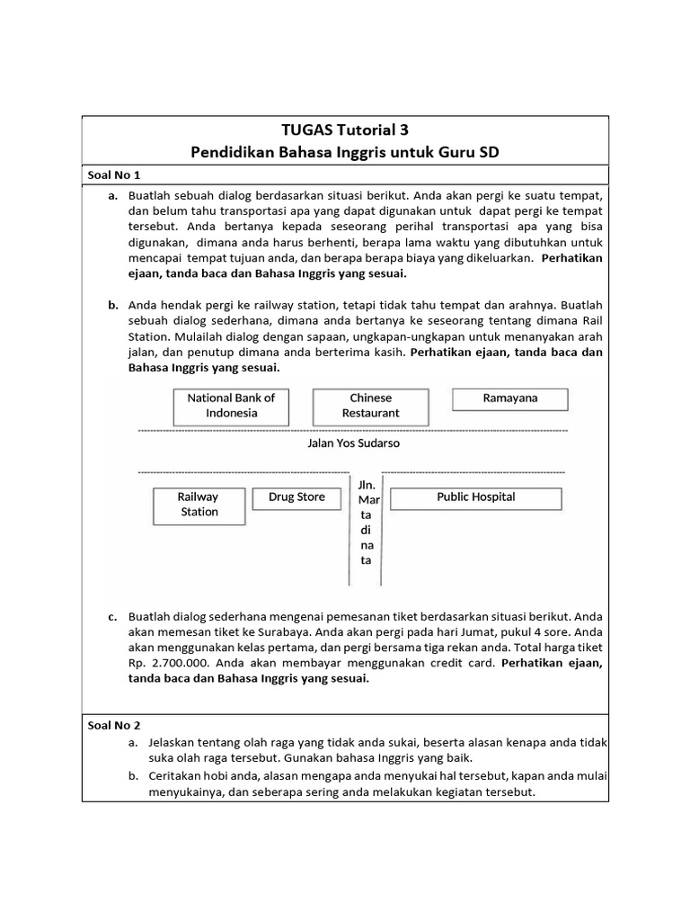 TUGAS TUTON 3 BAHASA INGGRIS. | PDF | Transport | Land Transport TUGAS TUTON 3 BAHASA INGGRIS. | PDF | Transport | Land Transport