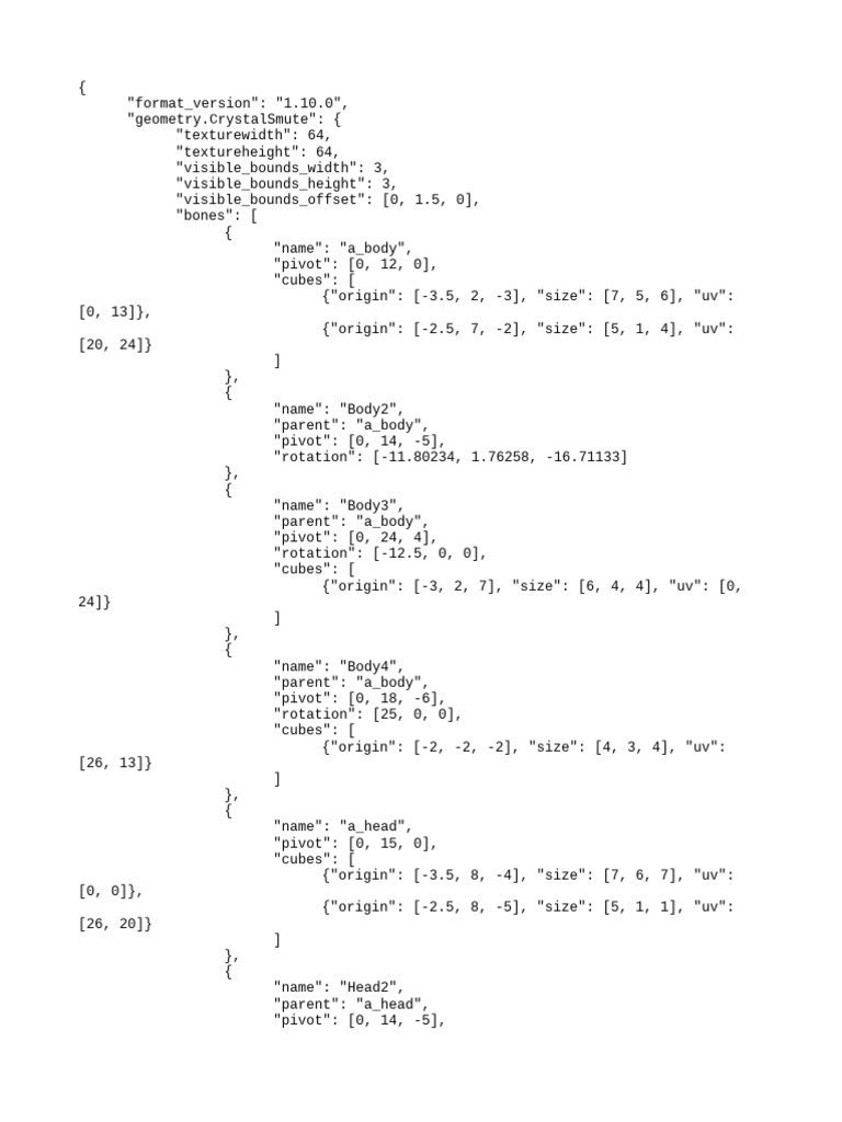 Model - Json 4 | PDF