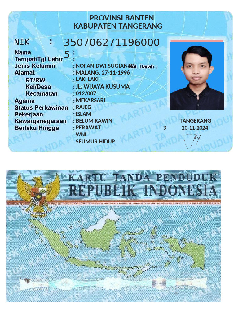 Data Pribadi Tia Lestari | PDF