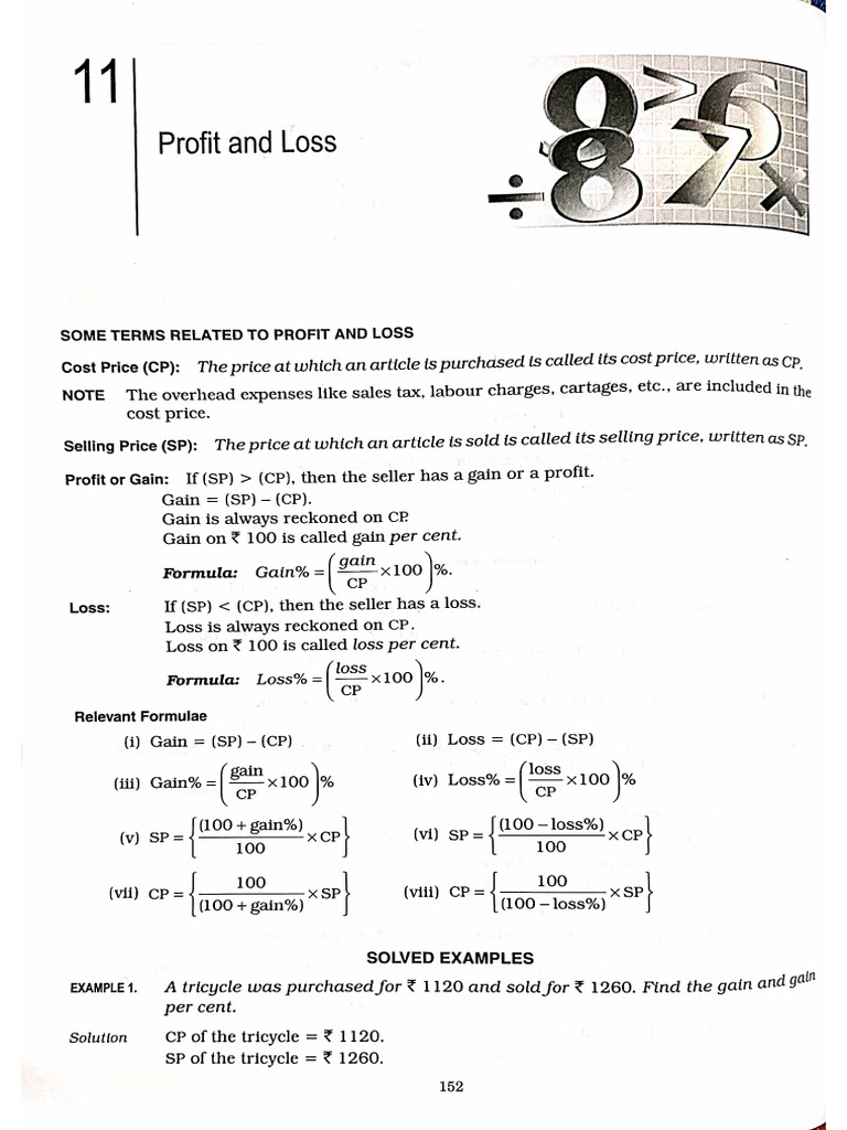 Profit N Loss & Simple Interest | PDF
