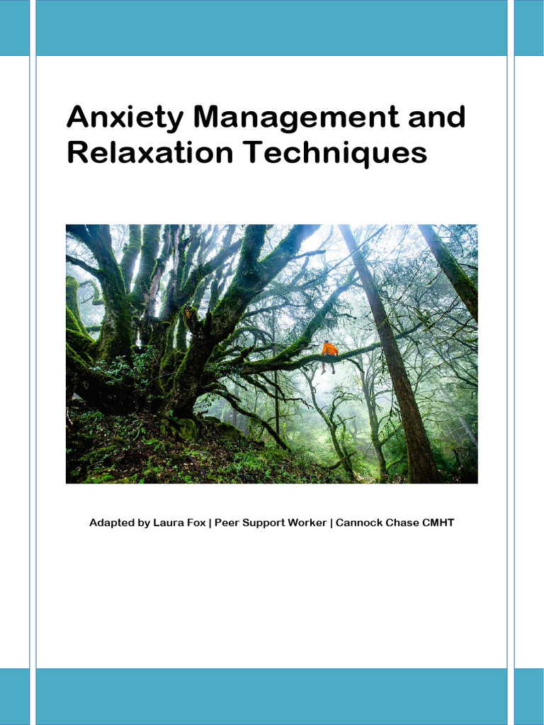 Booklet Anxiety Management and Relaxation | PDF | Relaxation ...