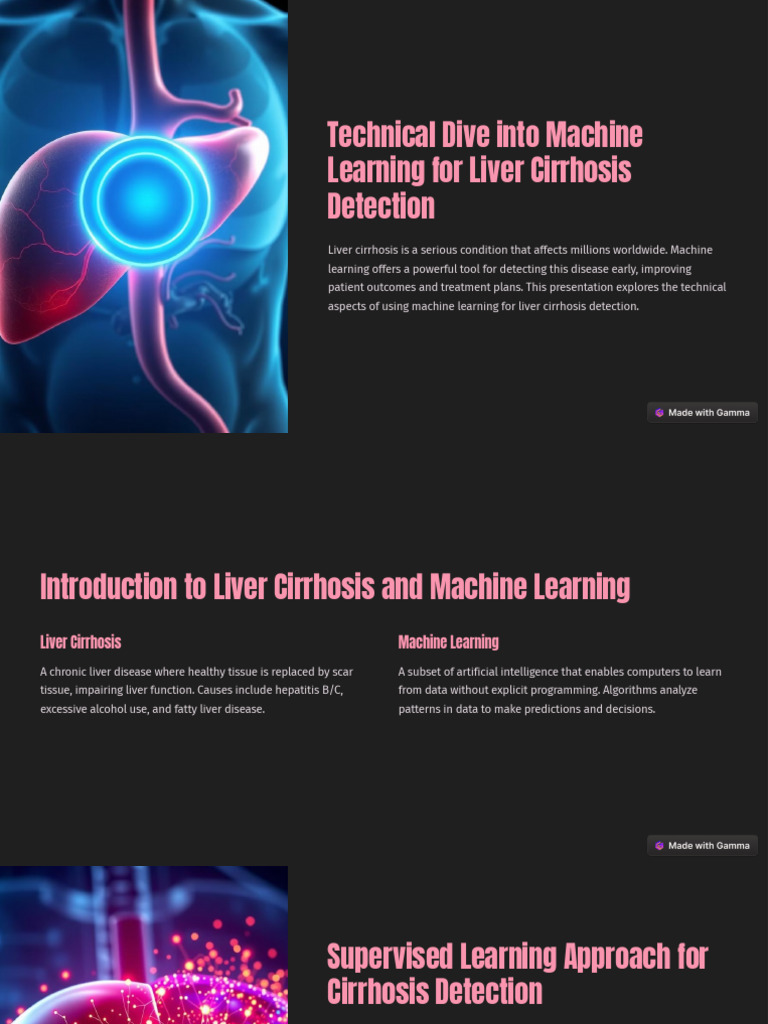 Technical Dive Into Machine Learning For Liver Cirrhosis Detection ...
