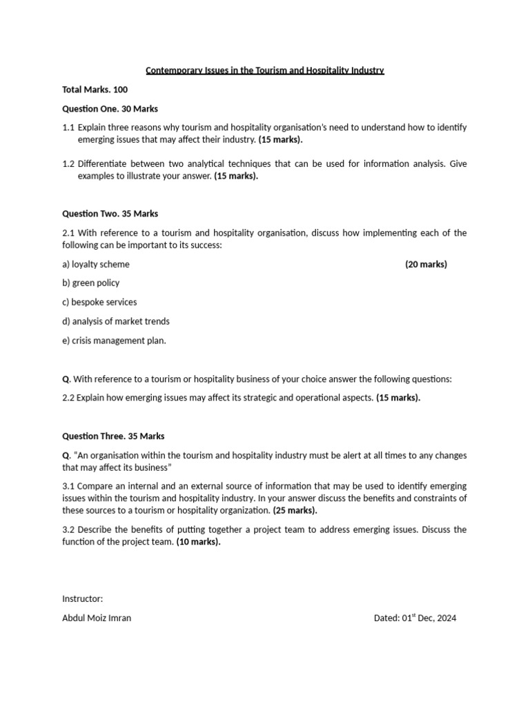 CITHI Resit Questionnaire | PDF