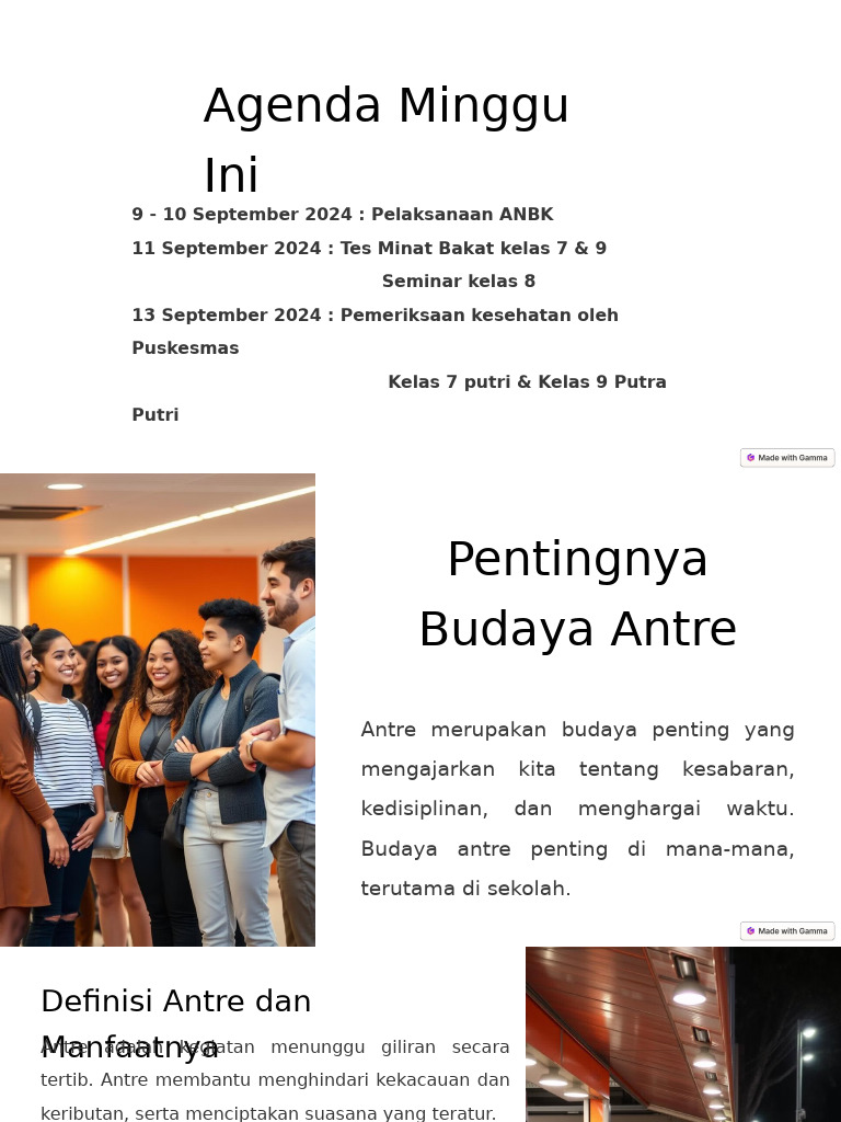 Pentingnya Budaya Antre | PDF