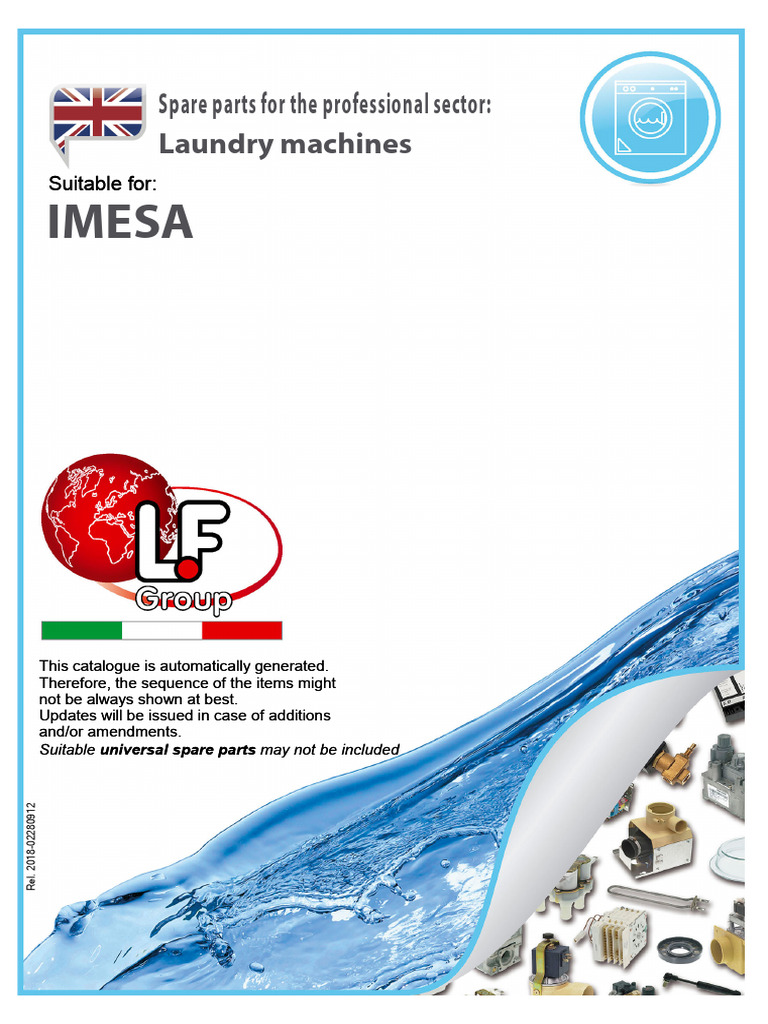 Laundry-machines-IMESA 201802280912 LF | PDF | Washing Machine | Valve