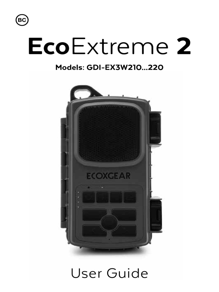 EcoExtreme 2 User Guide & Setup | PDF | Bluetooth | Smartphone