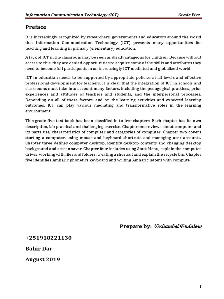 Grade 5 ICT Txet Book Revised | PDF | Icon (Computing) | Window (Computing)