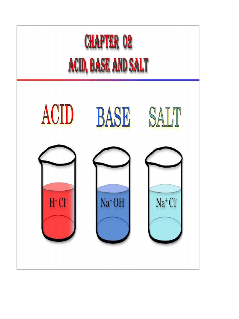 Chapter2 Acids Bases and Salts | PDF | Sodium Bicarbonate | Acid