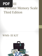 Digit Span Test | PDF | Wechsler Adult Intelligence Scale | Memory