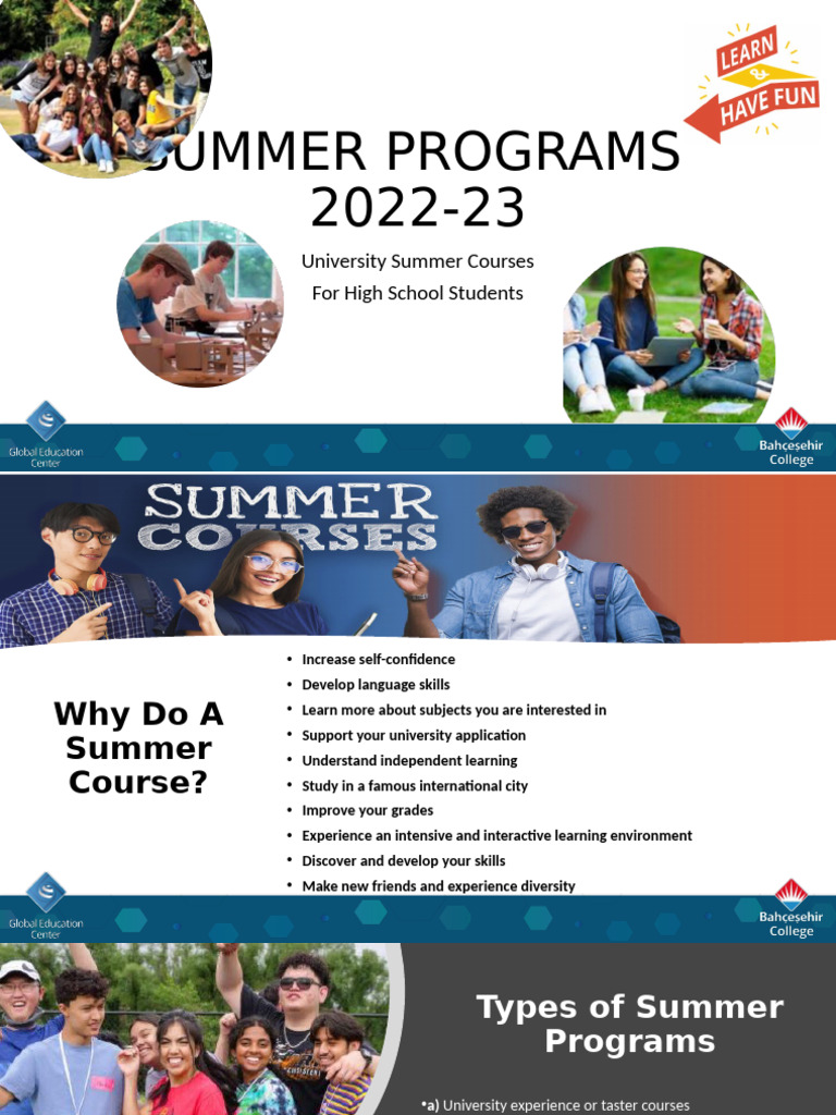 Gec 23 Summer Courses | PDF | Sat | Science