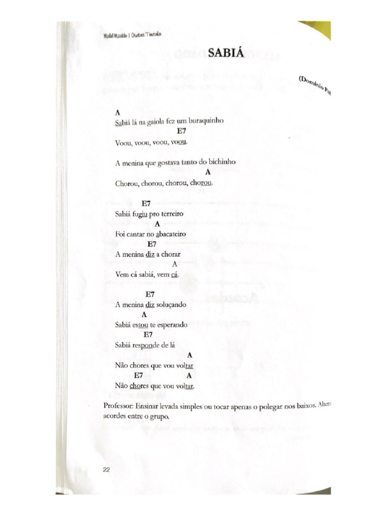 SABIÁ | PDF