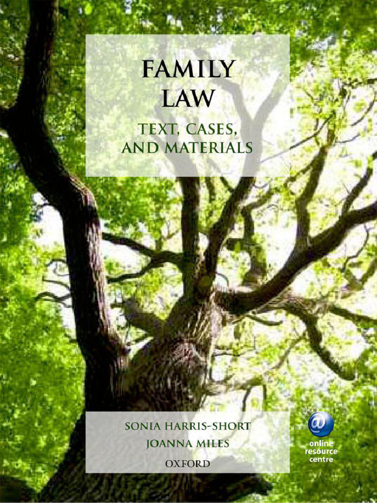 Family Law Text, Cases, and Materials (Sonia Harris-Short, Joanna Miles) (Z-Library) | PDF ...