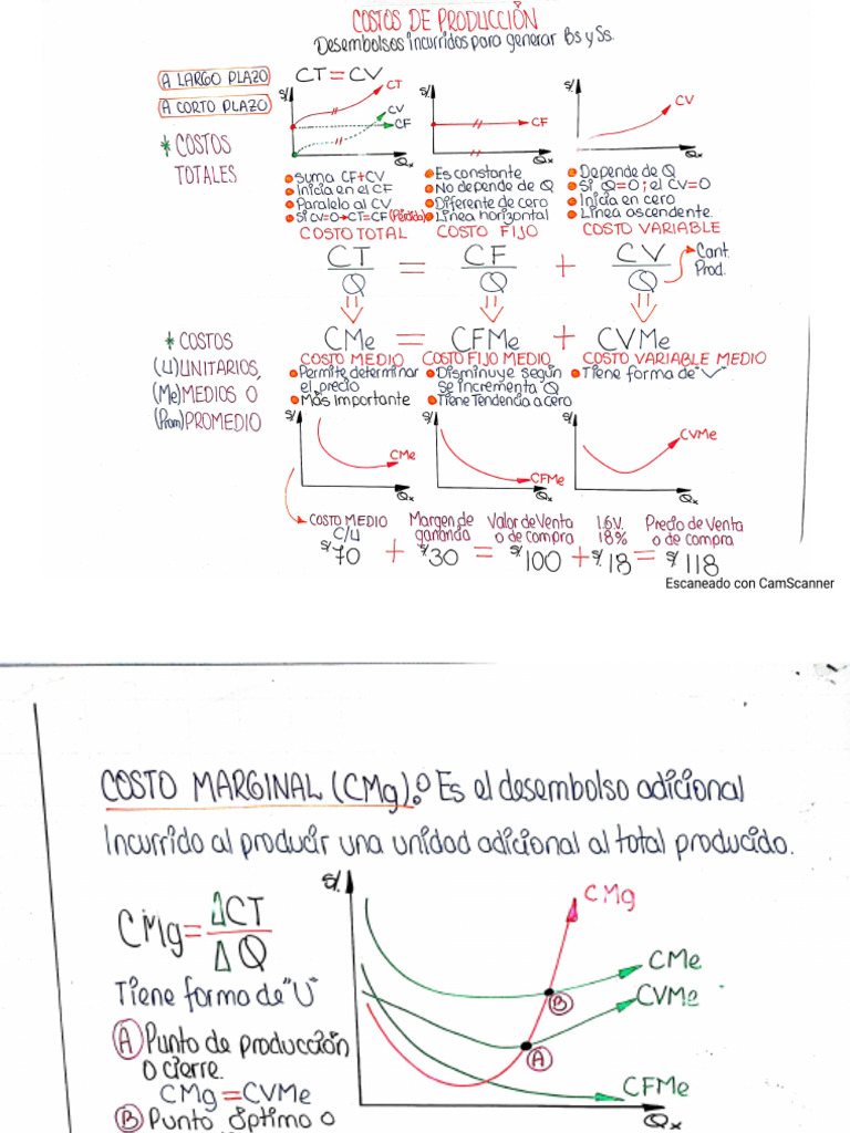 5to Sec A - COSTOS | PDF