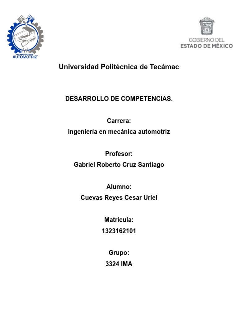 Desarrollo de Competencias | PDF | Evaluación | Aprendizaje