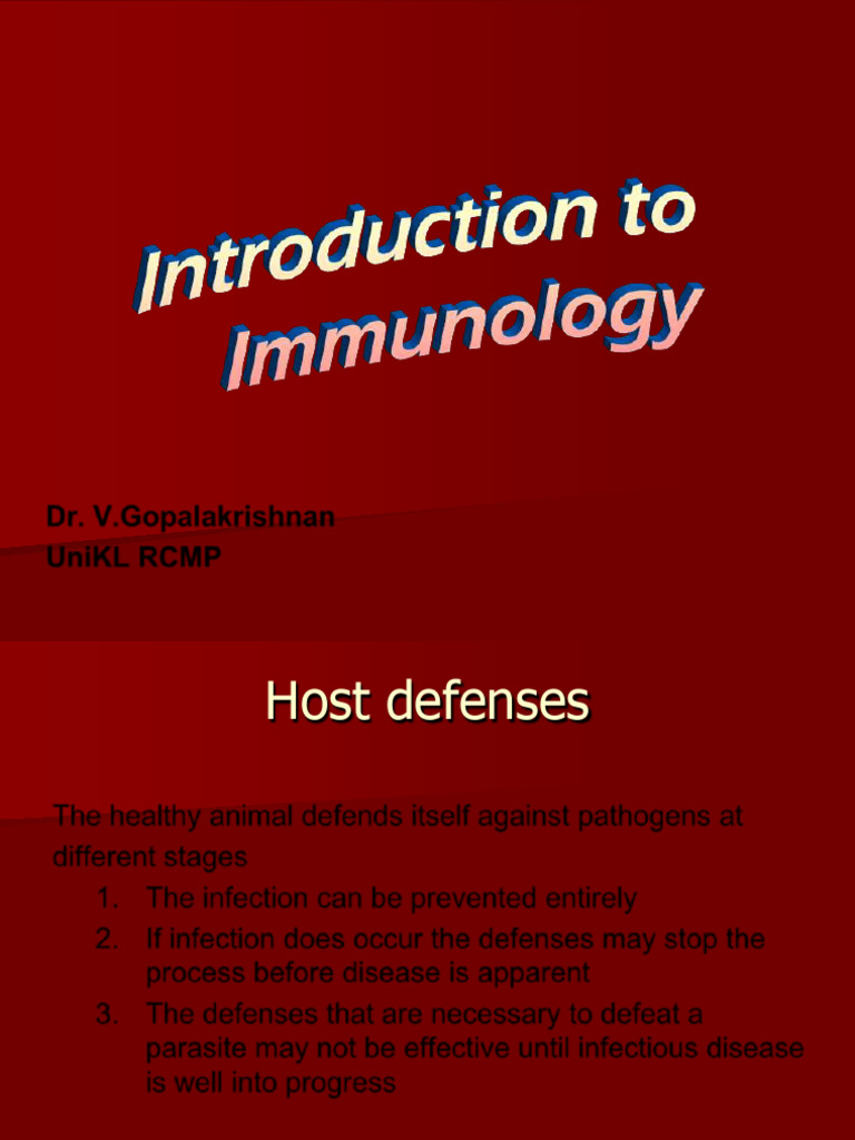 MBL1- Introduction to immunology.pdf mssk | PDF | Complement System | T ...