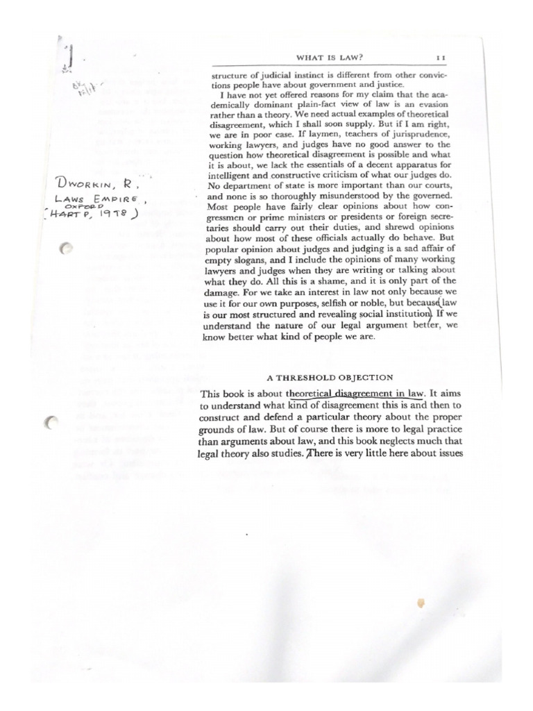 What Is Law - Dworkin | PDF
