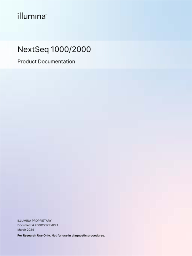 200027171_03.1_nextseq-1000-2000-documentation | PDF | Electromagnetic ...