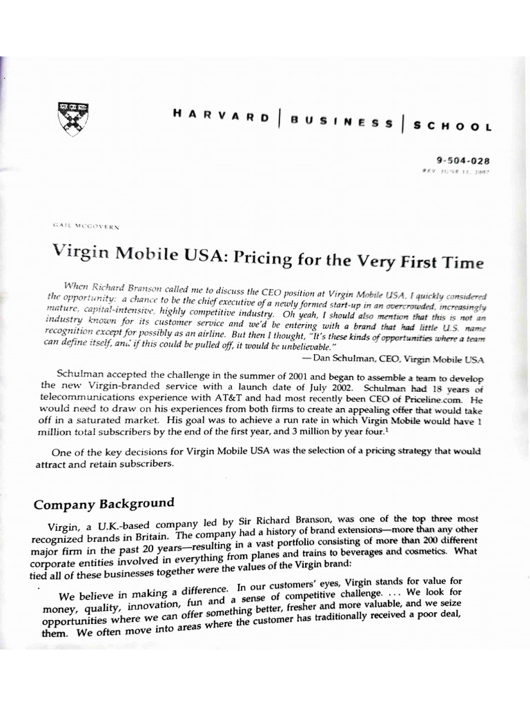 Virgin Mobile Us A | PDF