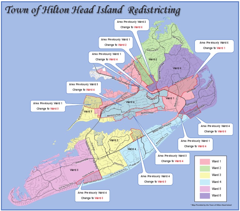 Hilton Head Island Redistricting Map | PDF