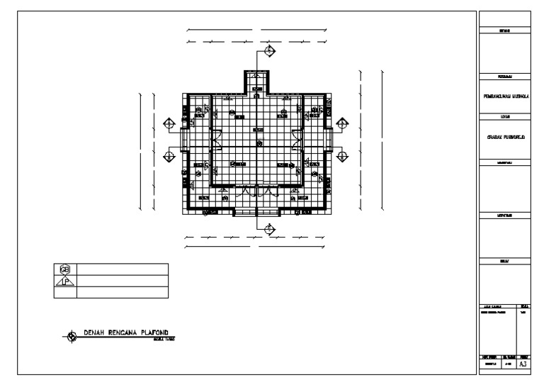 rencana plafond | PDF
