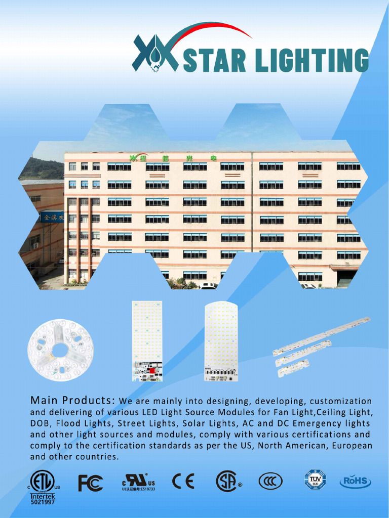 Catalog Form Star Lighting | PDF