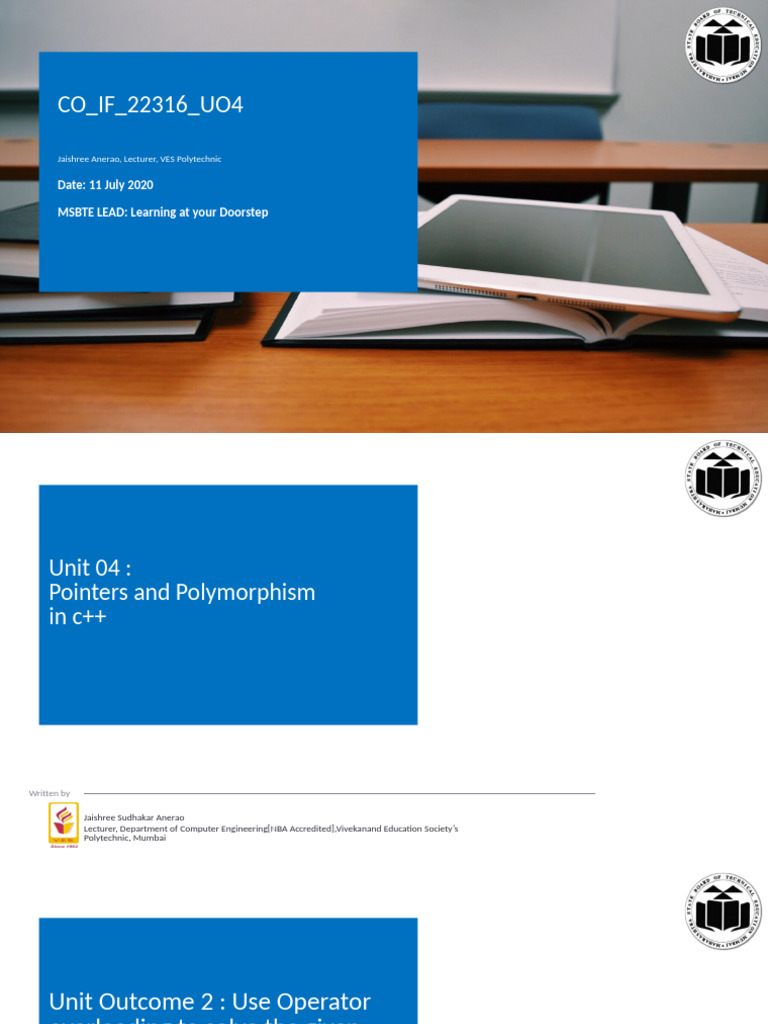 Oop Co4 Lo5 PPT | PDF | Software Engineering | Computer Programming