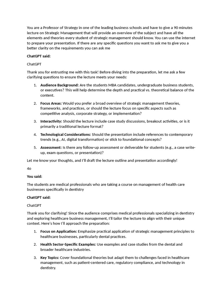 Strategic Management Theory | PDF | Strategic Management | Business Economics