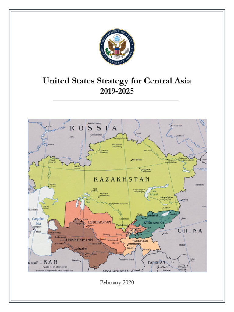 U.S. Strategy for Central Asia 2019-2025 | PDF | Central Asia | The ...