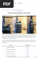 Baofeng Cheat Sheet - W7APK | PDF | Electrical Engineering ...