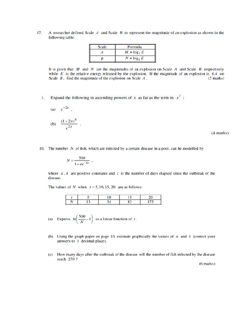 Evaluate The Following Logarithms Expression Without Using Calculator | PDF