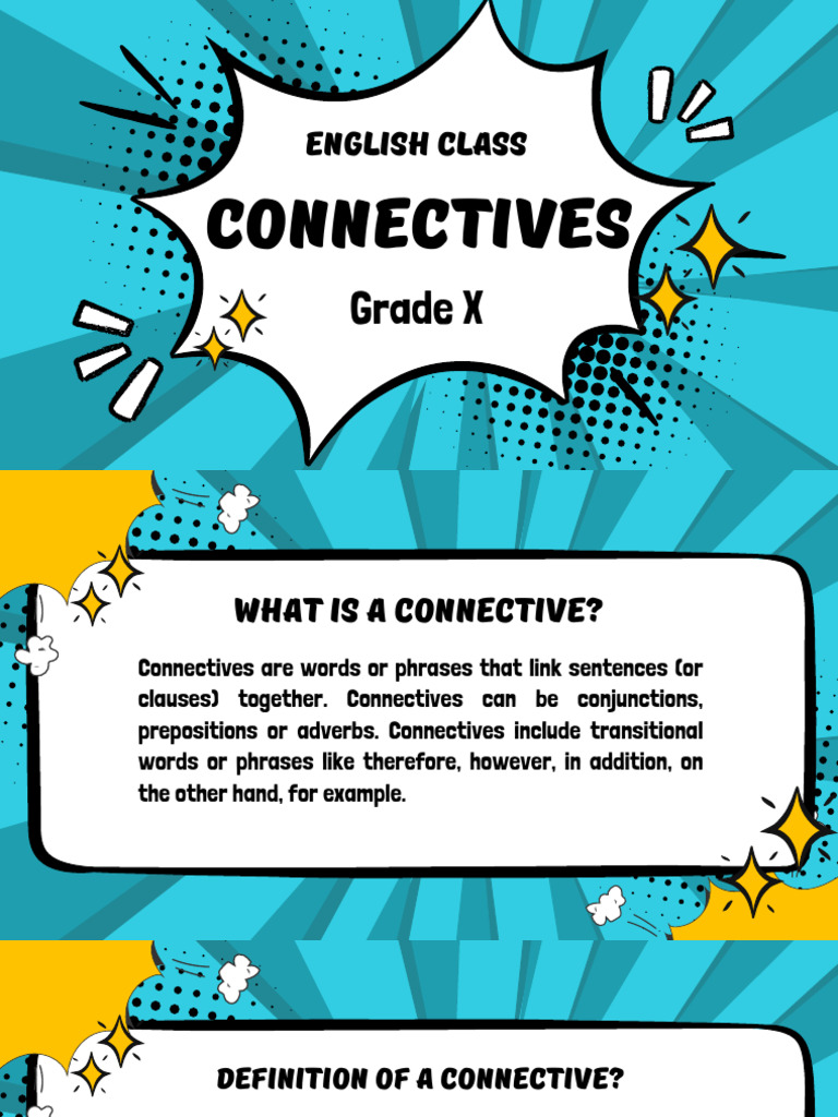 Understanding Connectives in Writing | PDF