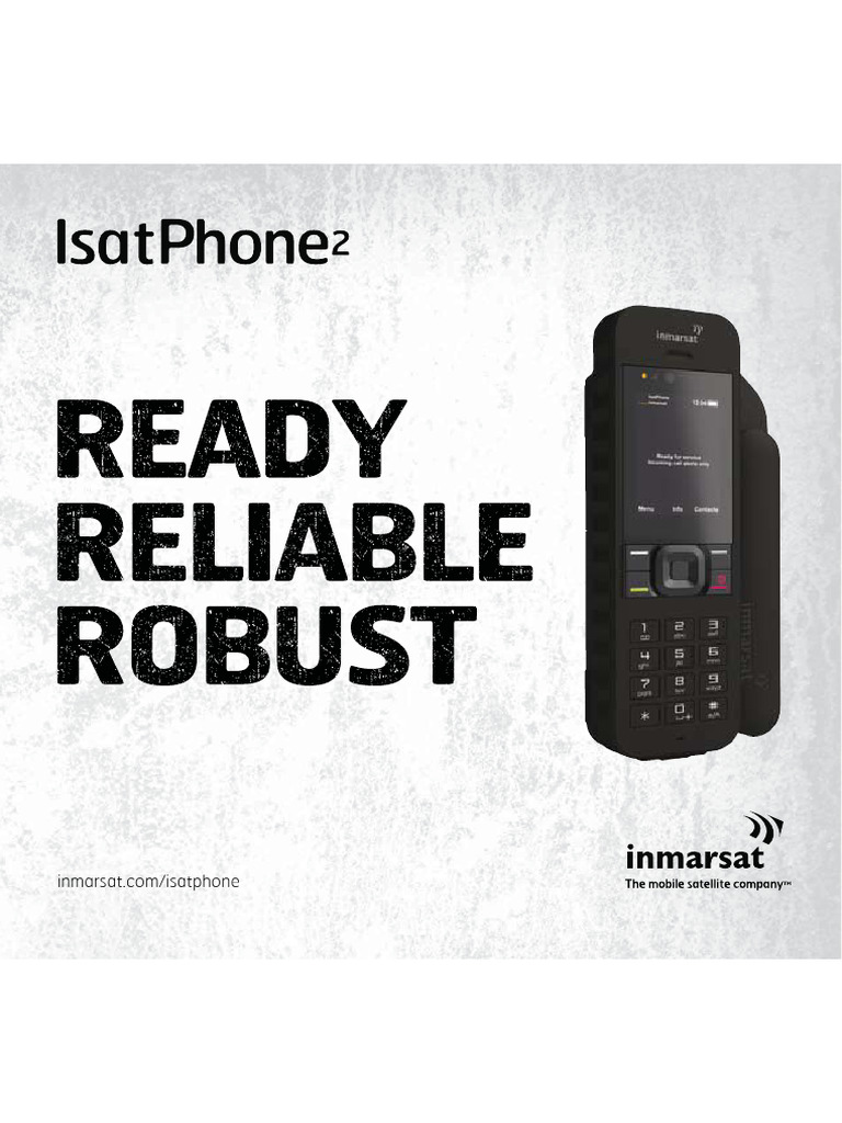 IsatPhone2 Brochure | PDF | Telephone | Computing