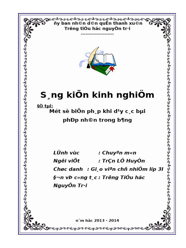 SKKN Toán L P 3 | PDF