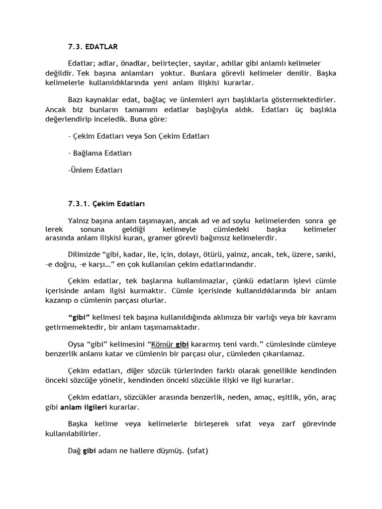 Edatlar | PDF