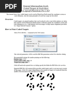 Coded Targets and Scale Bars in Metashape | PDF