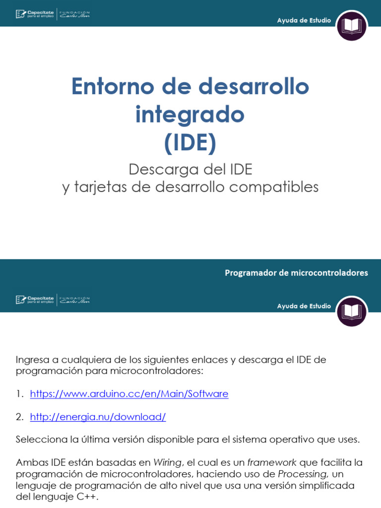 Entorno de Desarrollo Integrado (IDE) | PDF