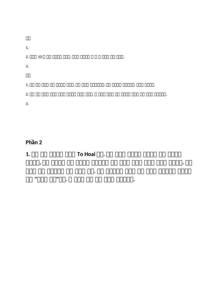 Phần 2 1. To Hoai -, - . " " . | PDF