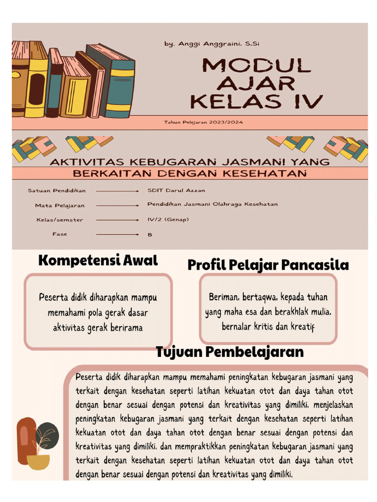 Modul Ajar PMM OK | PDF