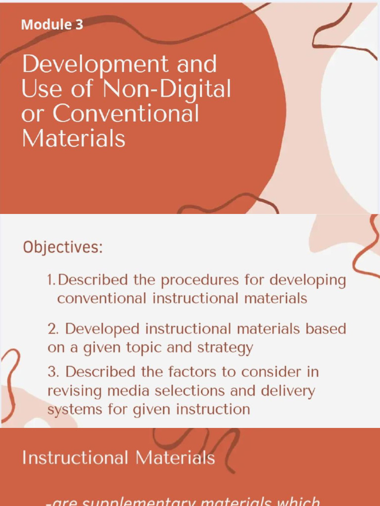 Edtech 1 Module 3 Lesson 1 | PDF