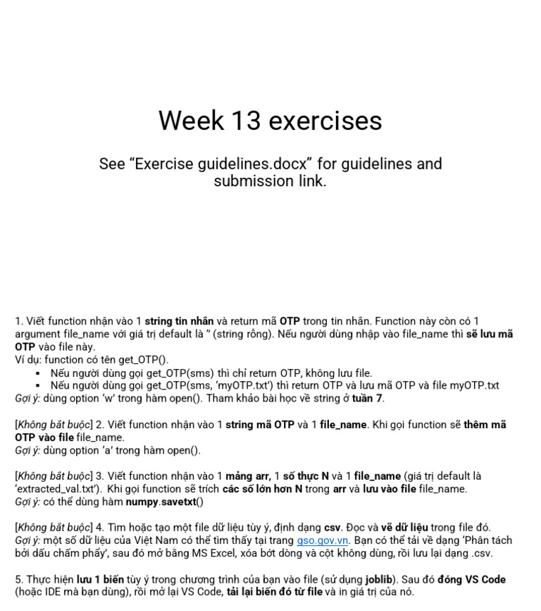 w13_Exercises | PDF