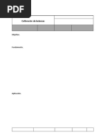 Prueba de Excentricidad en Balanzas | PDF | Química | Ciencias fisicas